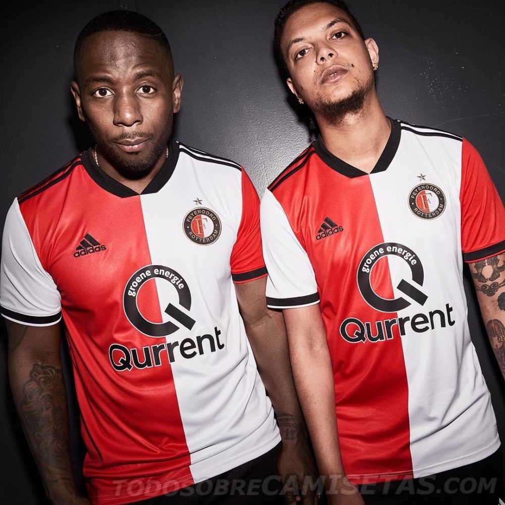 Feyenoord adidas Home Kit 2018-19 - Todo Sobre Camisetas