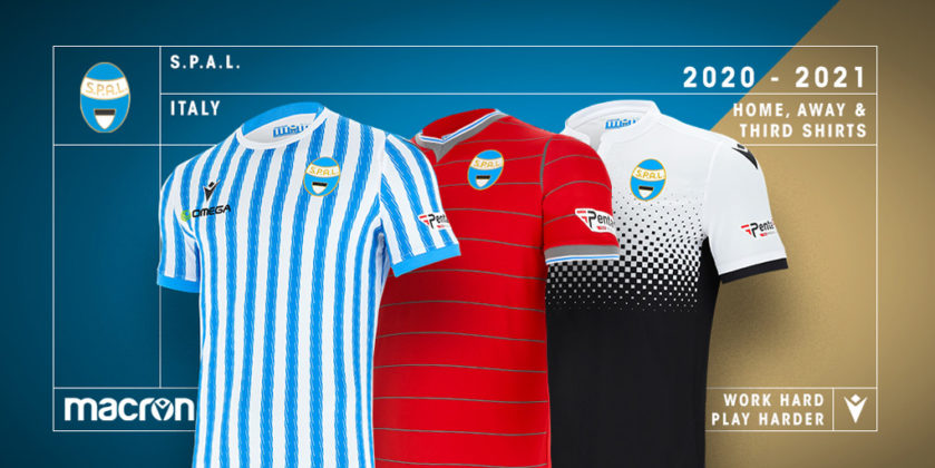 SPAL Ferrara 2020-21 Macron Kits - Todo Sobre Camisetas